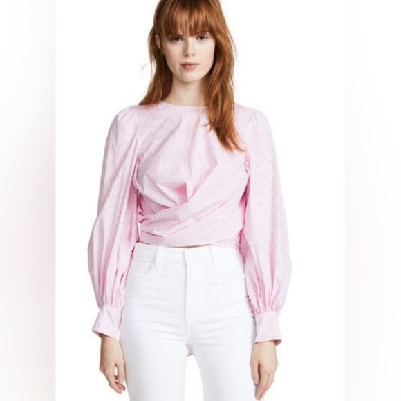 Wayf | Tops | New Wrap Blouse Multiple Ways To Wear | Poshmark